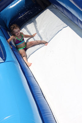 Mojoy: Water slide, baby!