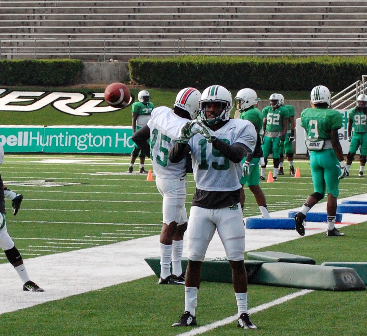 Collier Sports Zone Live: Marshall Football Day 11 Practice Photo ...