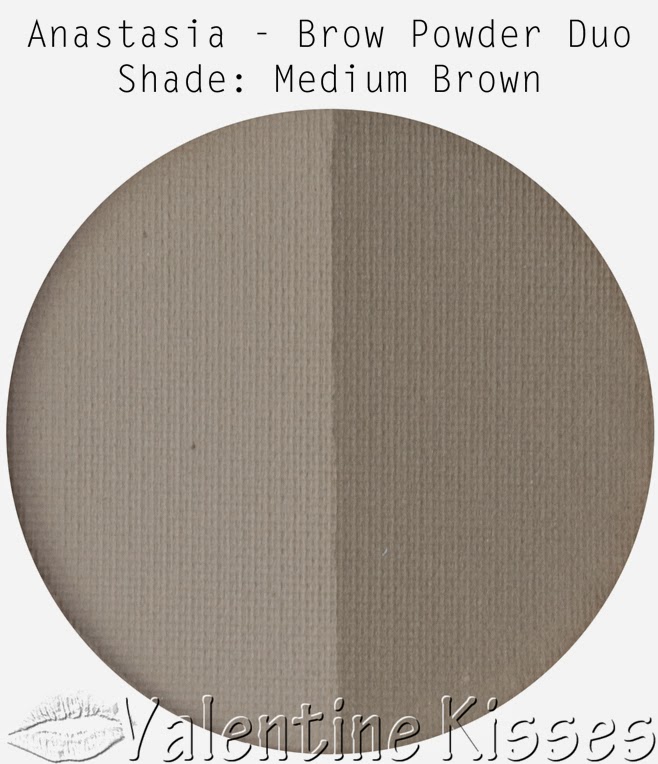 Valentine Kisses: Anastasia Brow Powder Duo in Medium Brown: before ...