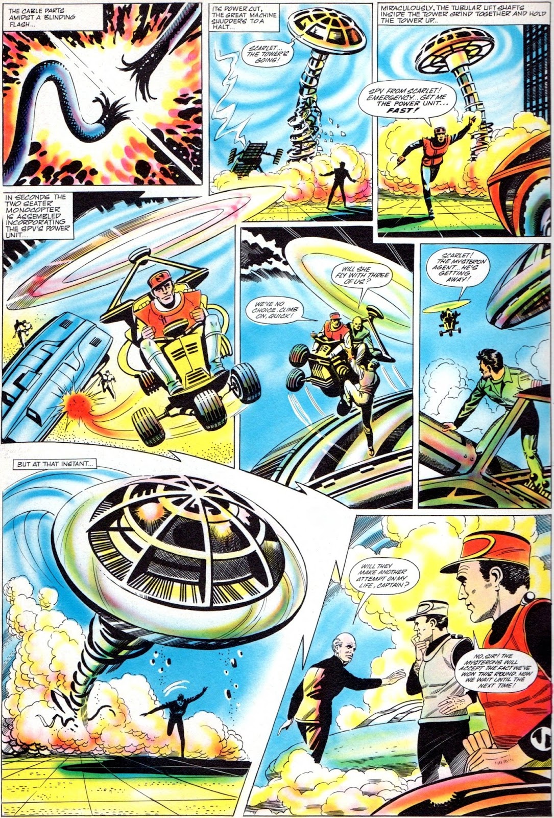 CRIVENS! COMICS & STUFF!: RON TURNER'S CAPTAIN SCARLET...