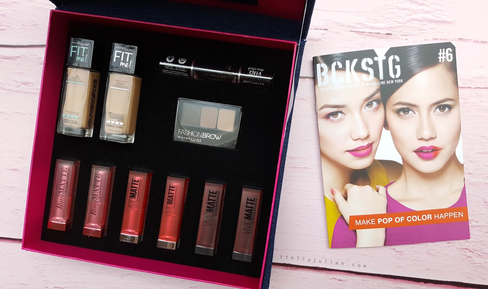 [REVIEW] Maybelline Make POP of Color Happen - stella julian