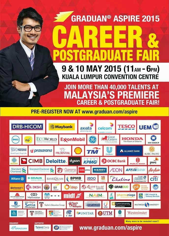 GRADUAN® ASPIRE Career & Postgraduate Fair 2015 - Farisha Nadia