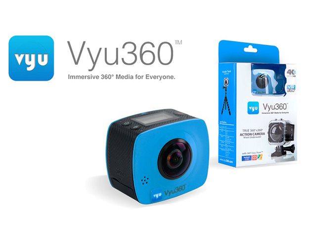 proNEWS.kr: Vyu360 4K 360°액션 카메라, kickstarter 자금 조달 달성. 크리스마스 시즌 전 299 ...