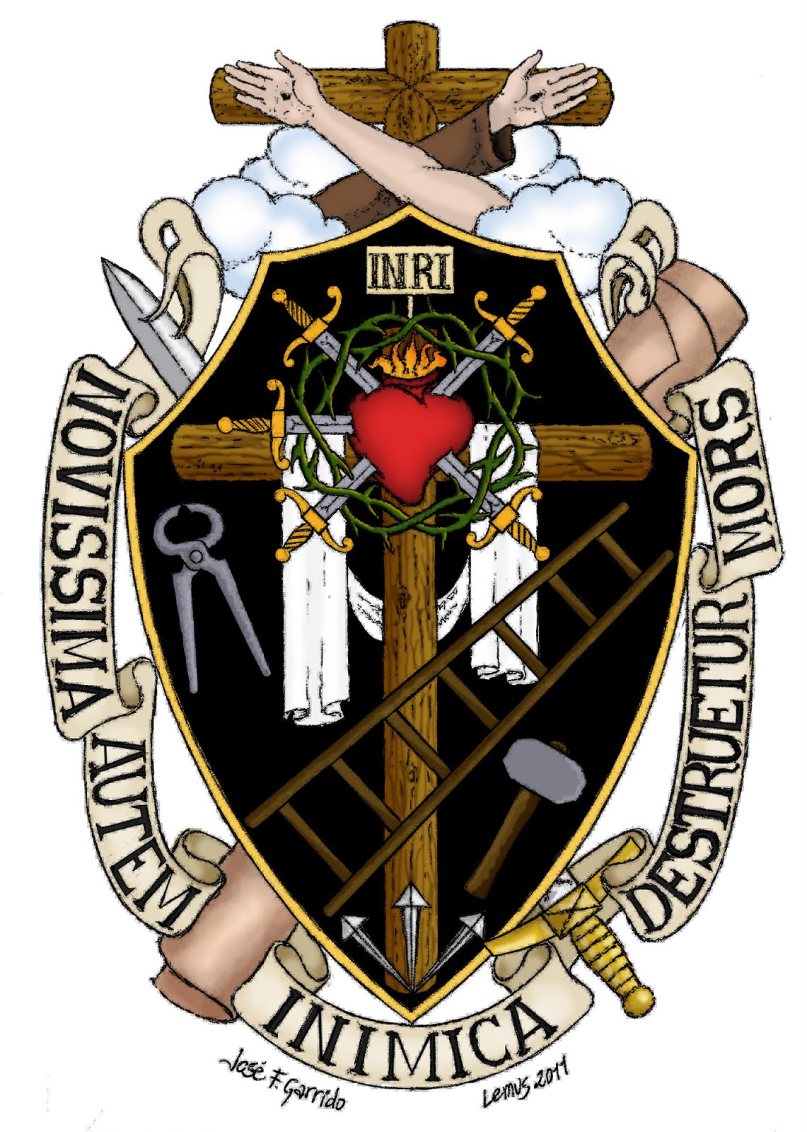 Parroquia de San Pablo (Baeza): TERMINADA LA REMODELACIÓN DEL ESCUDO ...