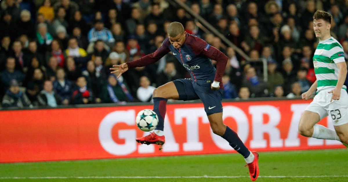 Football Yesterday & Today: Kylian Mbappé - Detailed stats in European Cups