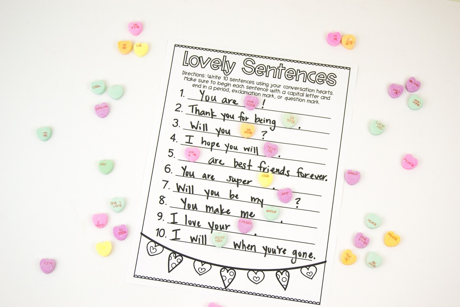 10 Conversation Heart Activities Your Students Will Love! | What the ...