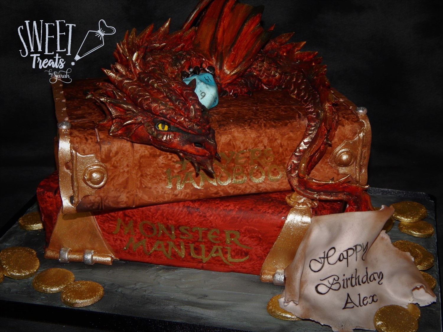 Sweet Treats by Sarah: Dungeons and Dragons Cake