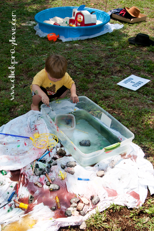 Click. Pray. Love: Outdoor Messy Play Date