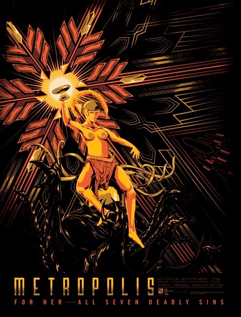 The Geeky Nerfherder: Movie Poster Art: Metropolis (1927)
