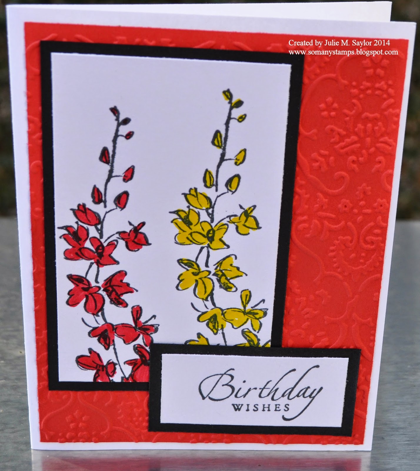 So Many Stamps: Birthday Cards from the past/Set 3