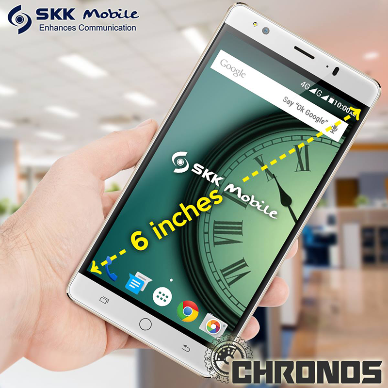SKK Chronos Teased, A 6 Inch Phone With 2.5D Curved Arc Screen!