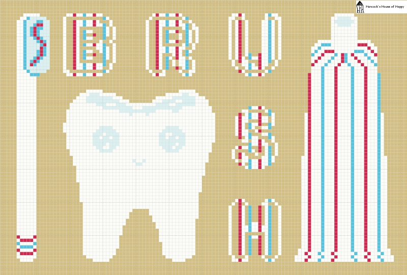 hancock's house of happy: Brush! Little Tooth, Toothbrush, and ...