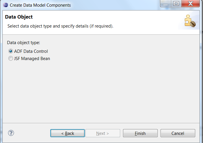 Java / Oracle SOA blog: ADF development with Eclipse (OEPE)