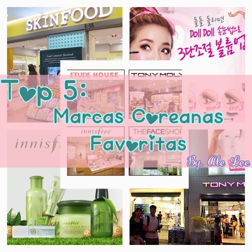 Strawberry Fields: Mi Top 5 de Marcas Coreanas By. Ale Lee