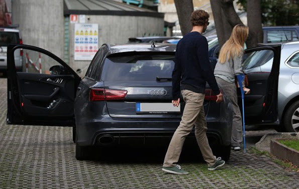 Beatrice Borromeo injured in a car accident in Milan