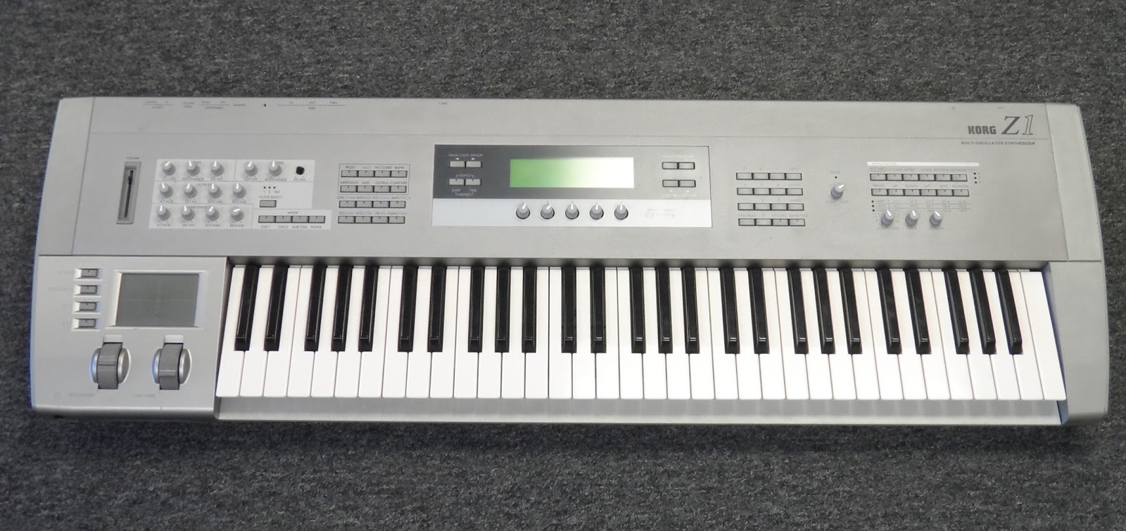 MATRIXSYNTH: Korg Z1 Physical Modeling & Virtual Analog Synth SN 005806