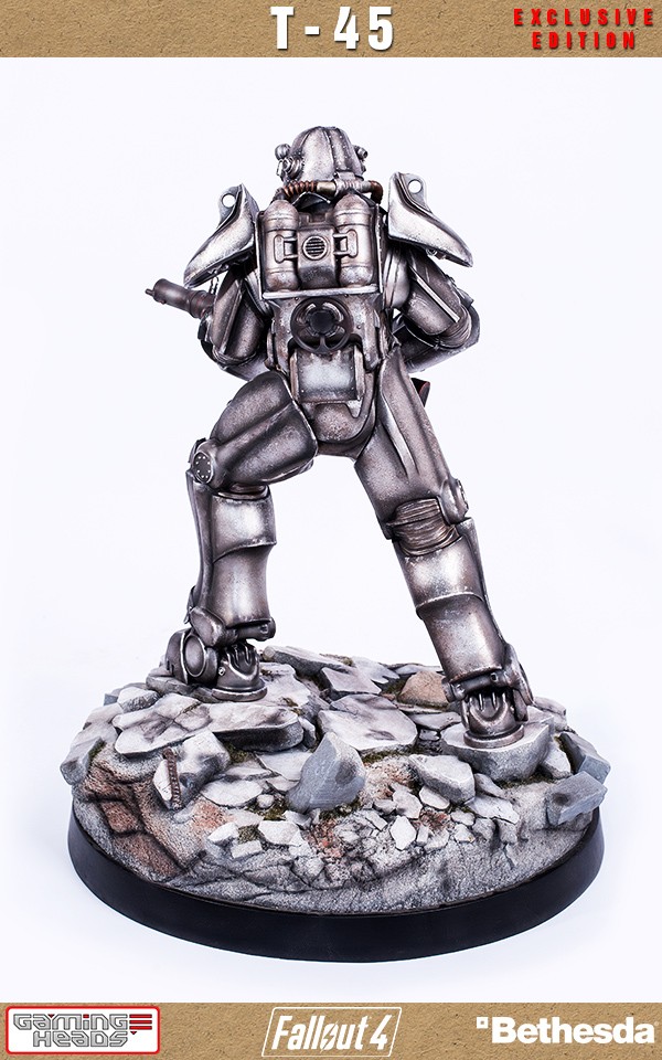 Fallout 4 - T-45 Regular Statue & Exclusive Statue 1/4 (Gaming Heads)