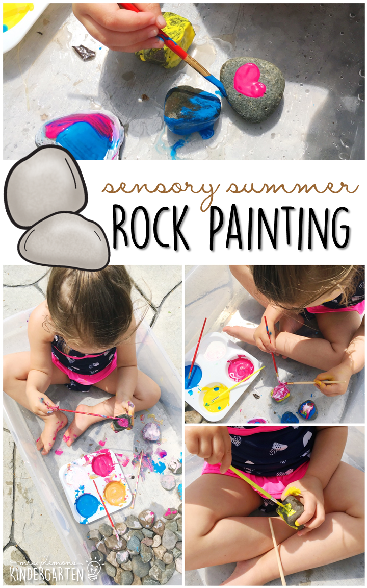 10 Ways to Play with Rocks {Sensory Summer} - Mrs. Plemons' Kindergarten