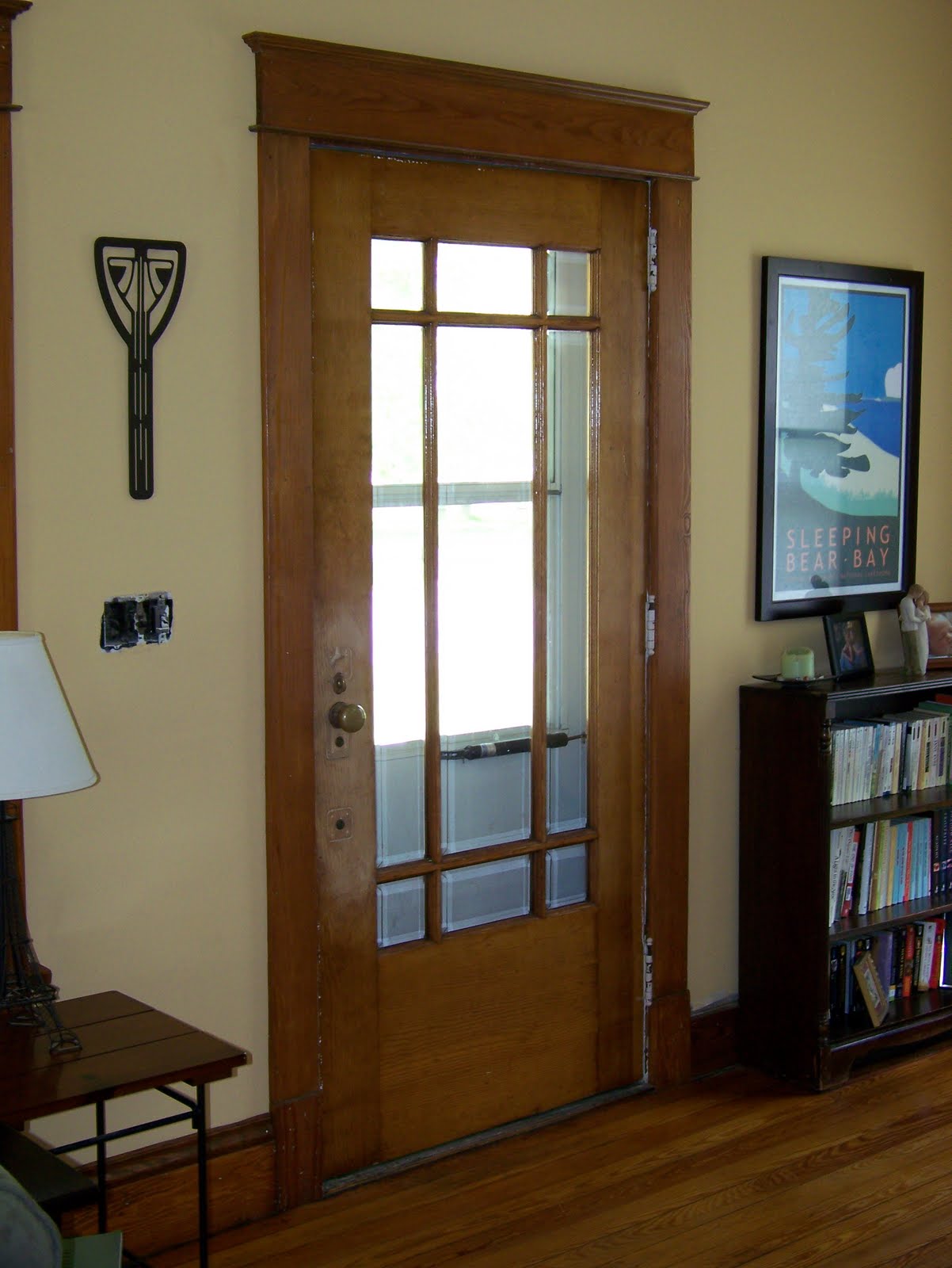 Life in the Prairie Box: "New" prairie-style front door