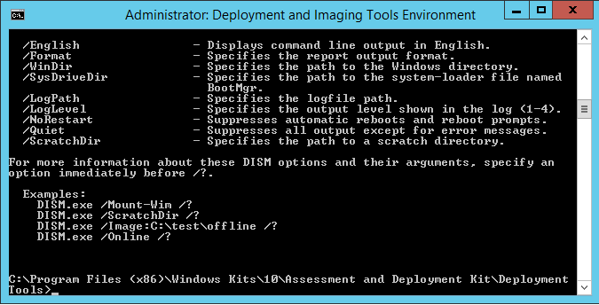 Wes7 Tool Deployment Image Servicing And Management Tool