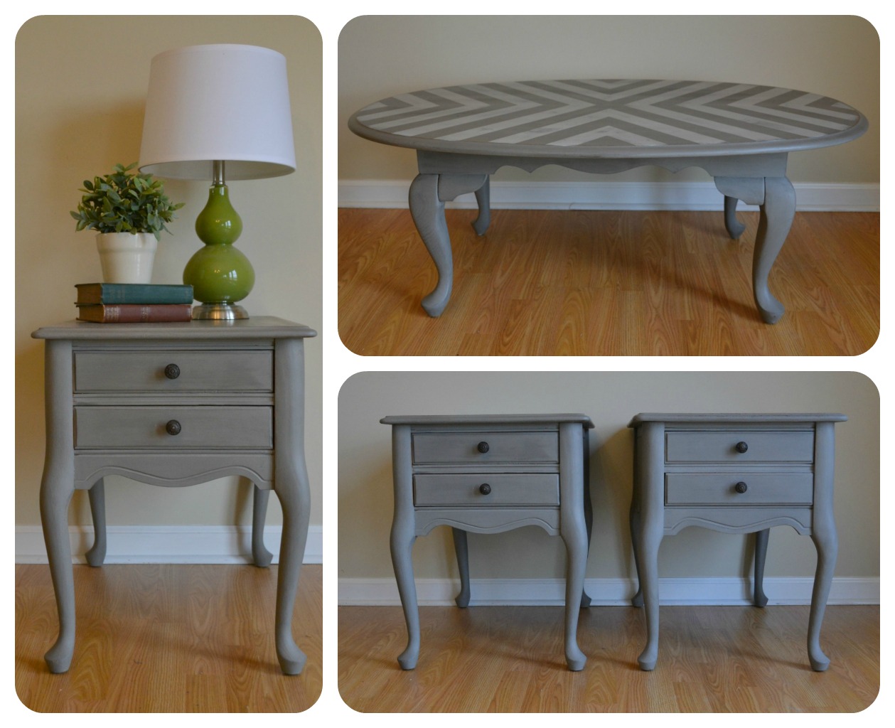 Funky Junk: Chevron Table Set