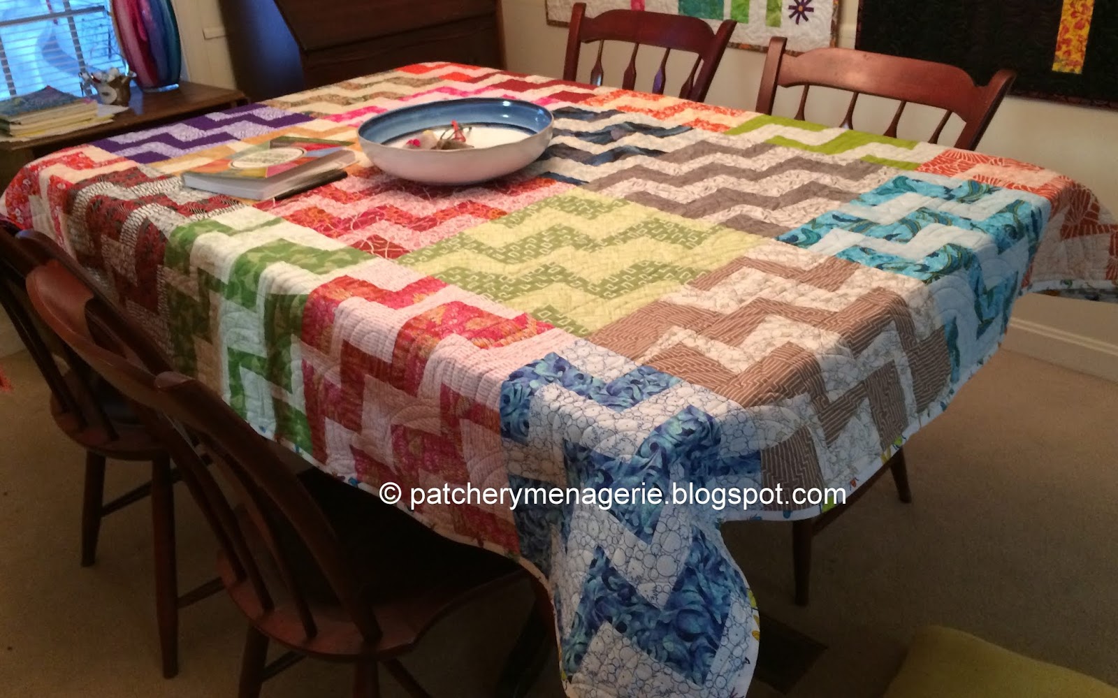 The Patchery Menagerie: Table Quilts