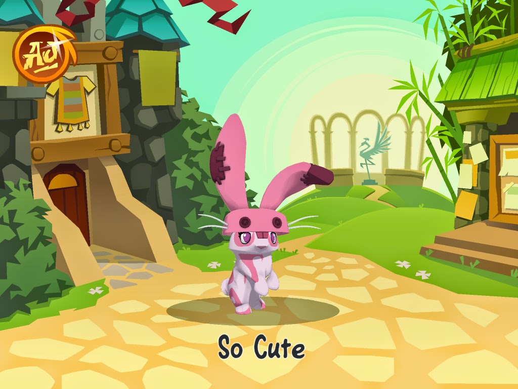 Pixie Girl Animal Jammer : Animal Jam History: Peck the Bunny Shaman/Alpha