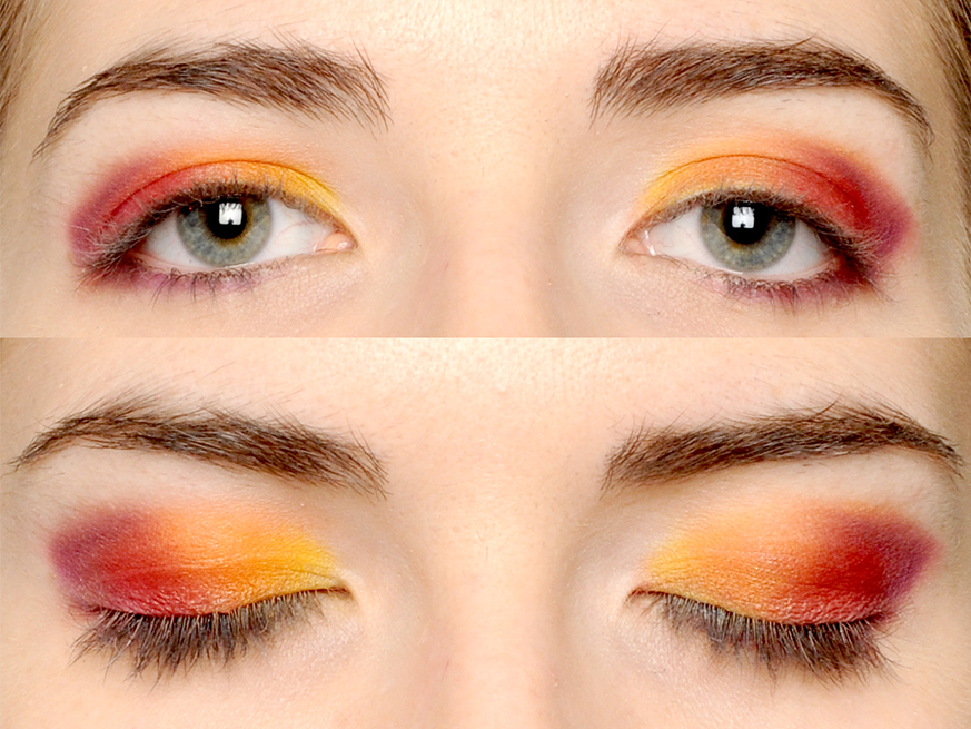 Bisous Darling: Sunset Eyes : Tutorial
