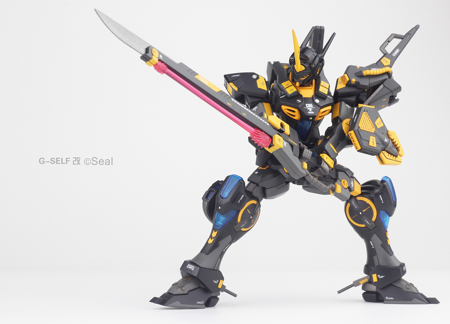 GUNDAM GUY: HG 1/144 G-Self Custom - Customized Build