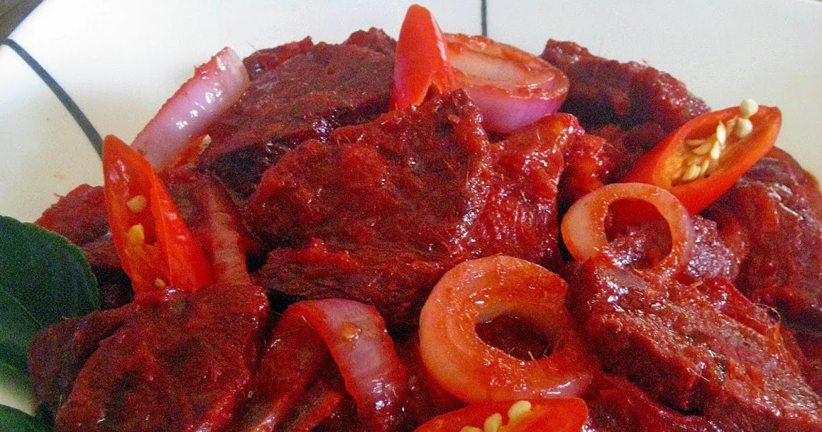 Damai Qalbu: DAGING MASAK MERAH