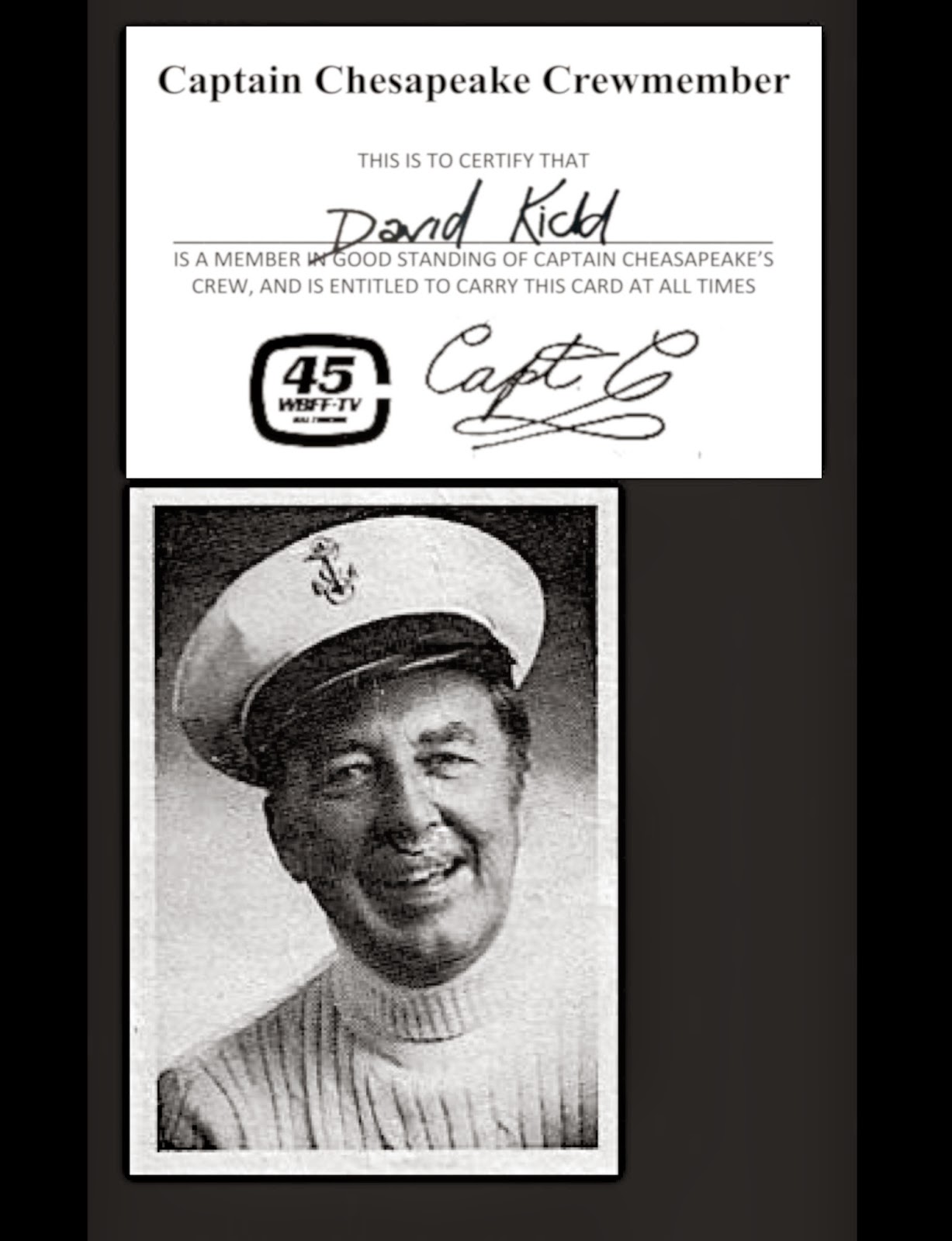 THE MAGIC OF BALTIMORE: CAPTAIN CHESAPEAKE