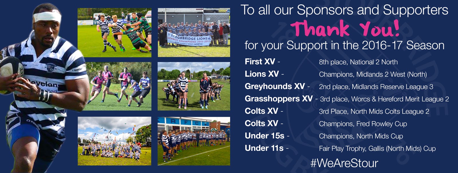Stourbridge Rugby: Thank you to Sponsors and Supporters of Stourbridge ...