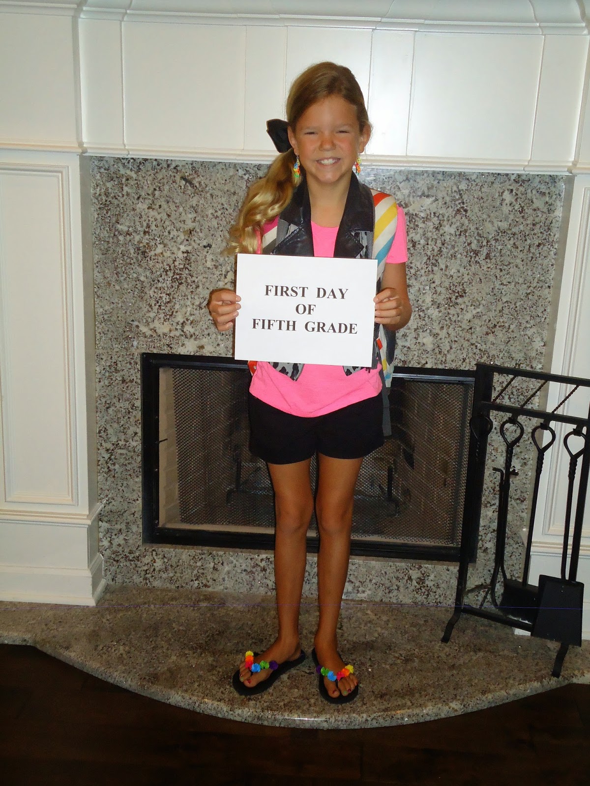 The Buie Blog: First Day of 5th and 2nd Grade