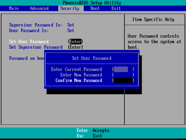 A computer geeker: How to Set and Cancel Power-on Password for Dell Laptop