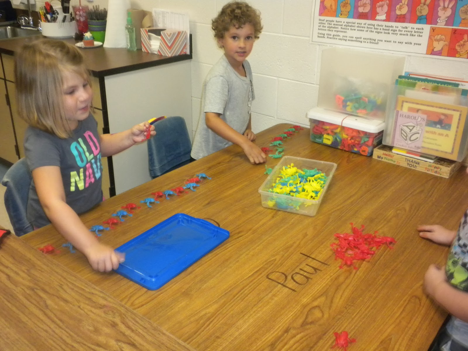 Math Tubs in Kindergarten: Beginning of Kindergarten 2013 - Exploration
