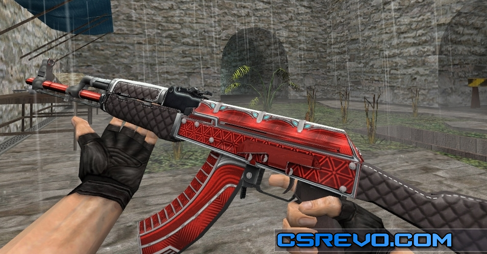 Skin AK47 - Ruby - HD CS 1.6 - CS Revo!