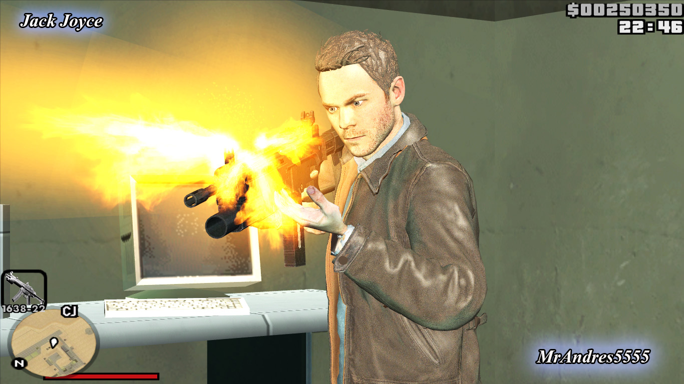 GTA-SA-Modificaciones: Skin Jack Joyce From Quantum Break :GTA SA