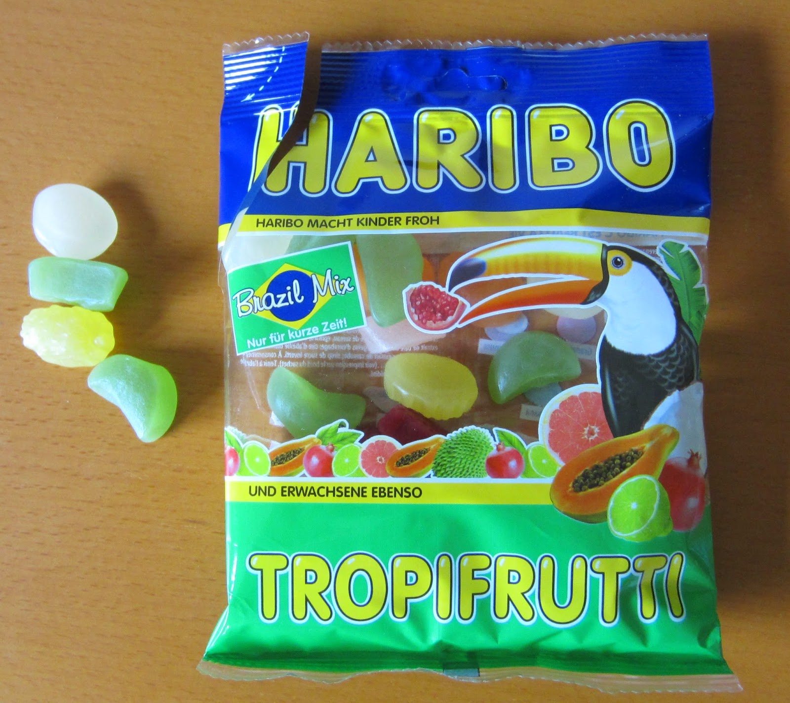Erdbeersekt - Testen und Bewerten: Produkttest HARIBO Brazil Mix