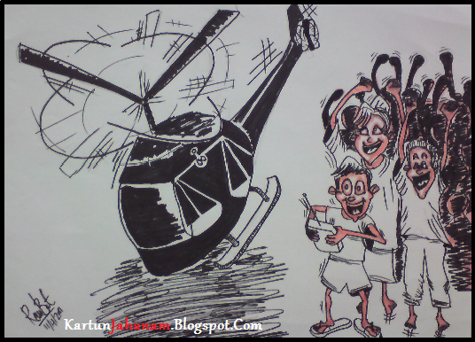 Tulahan: 8 gambar kartun politik dari blog baru bakal hot