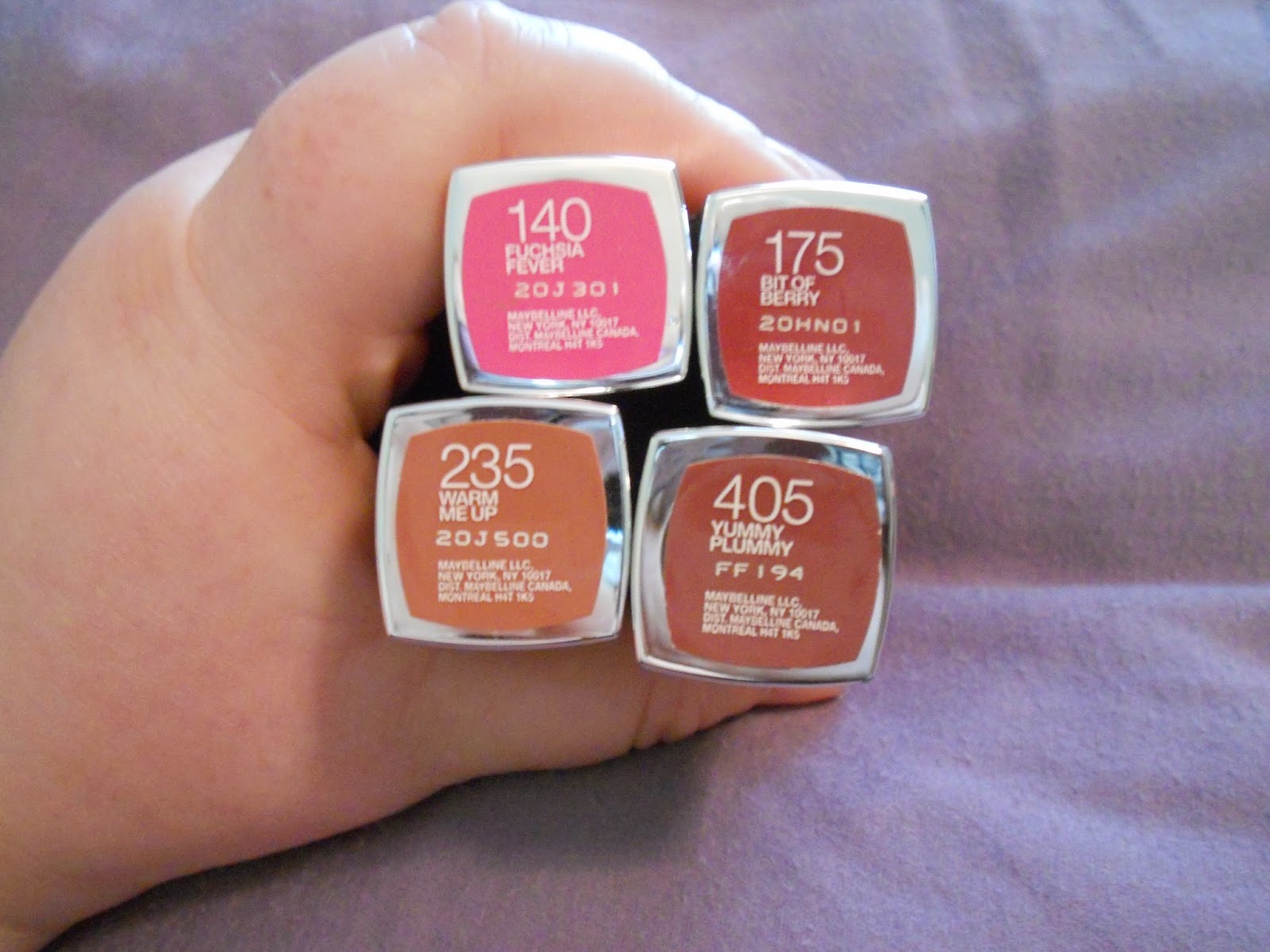 Makeup Is Rad!: Maybelline Color Sensational Lipstick Swatch-A-Palooza!