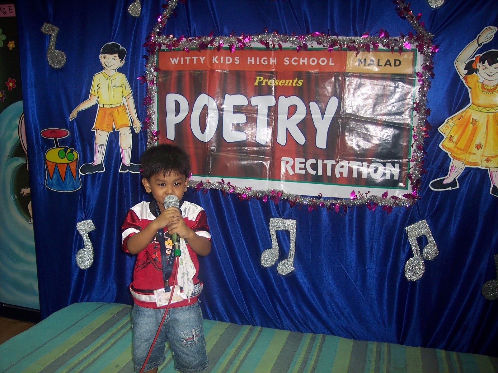 On the top of the World...: Poetry Recitation Nursery (2012-2013)