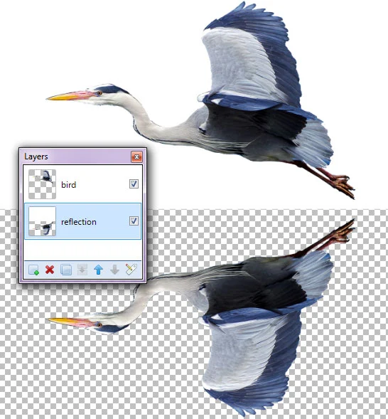 PhotoEffect: How To Create Reflection in Paint.NET