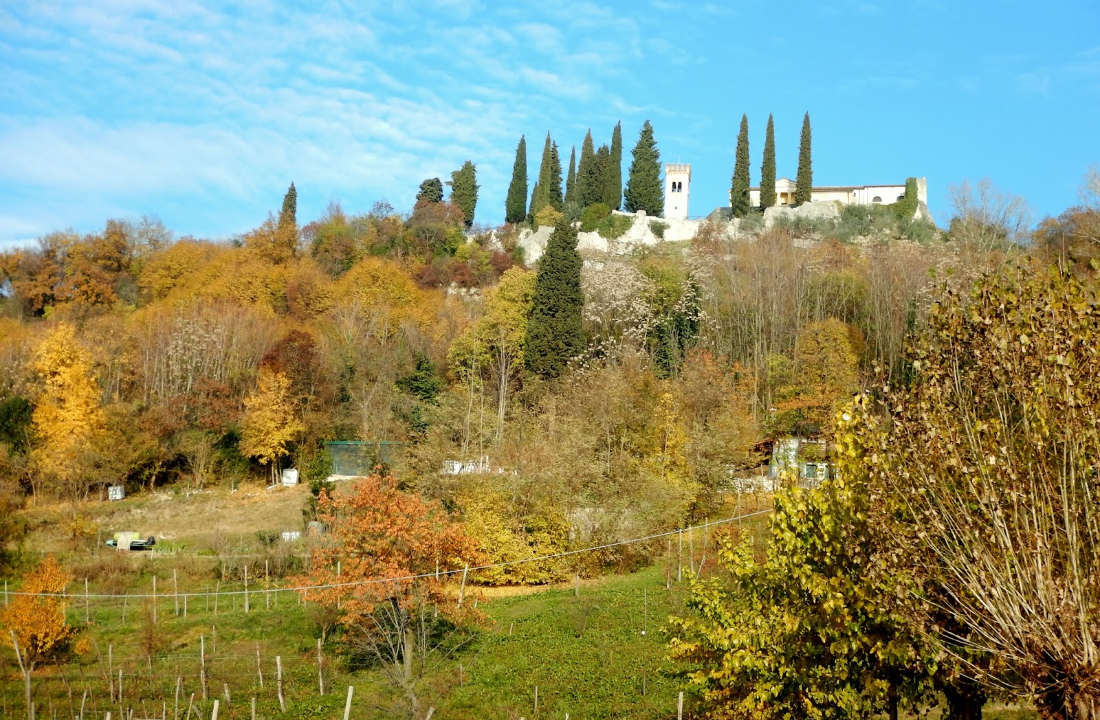 Cycling Dolomiti Friulane: Castello di Caneva