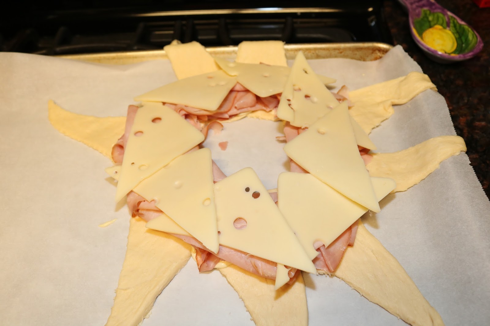 Michelle's Tasty Creations: Ham & Swiss Ring