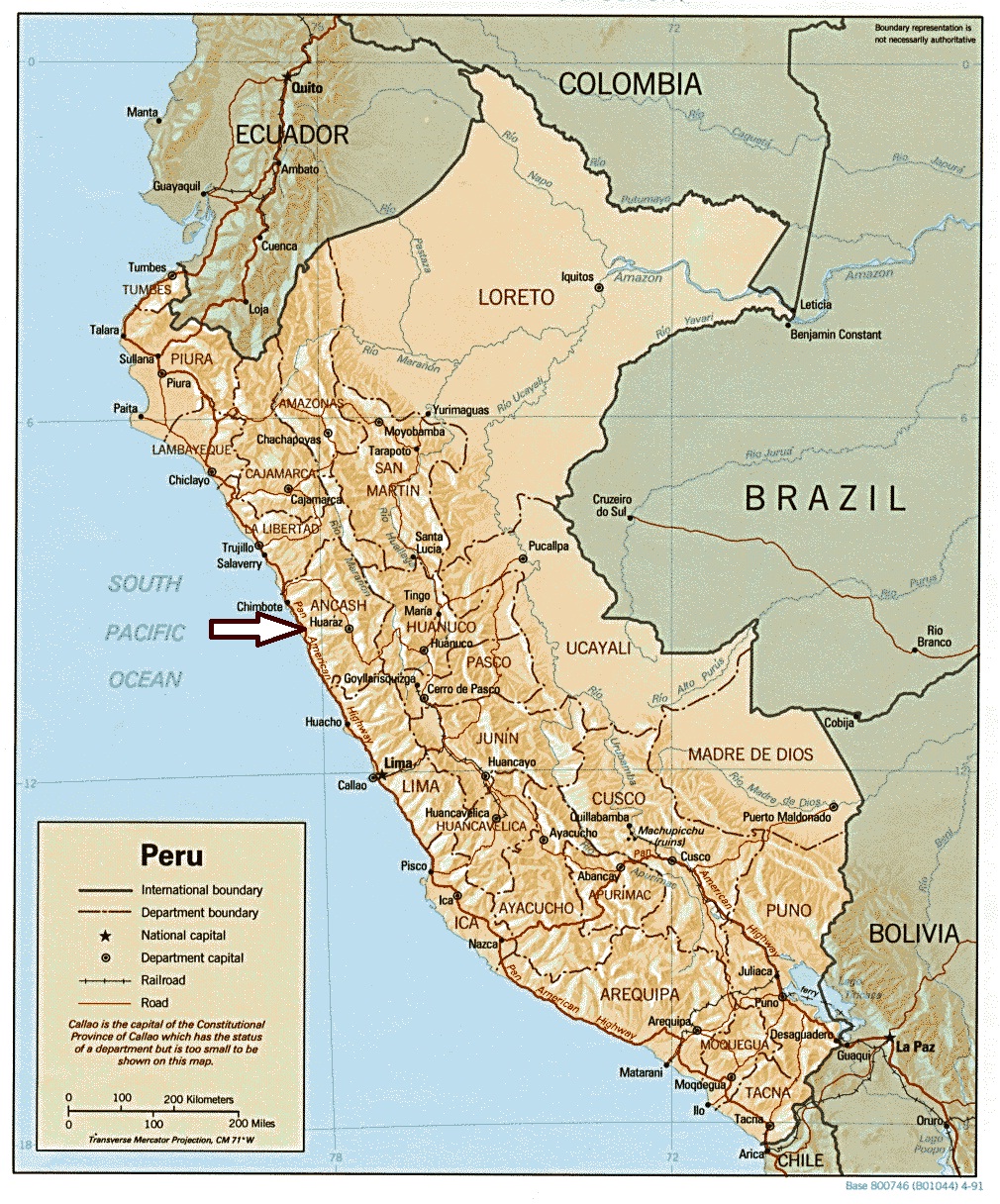 Un año en Perú: HUARAZ