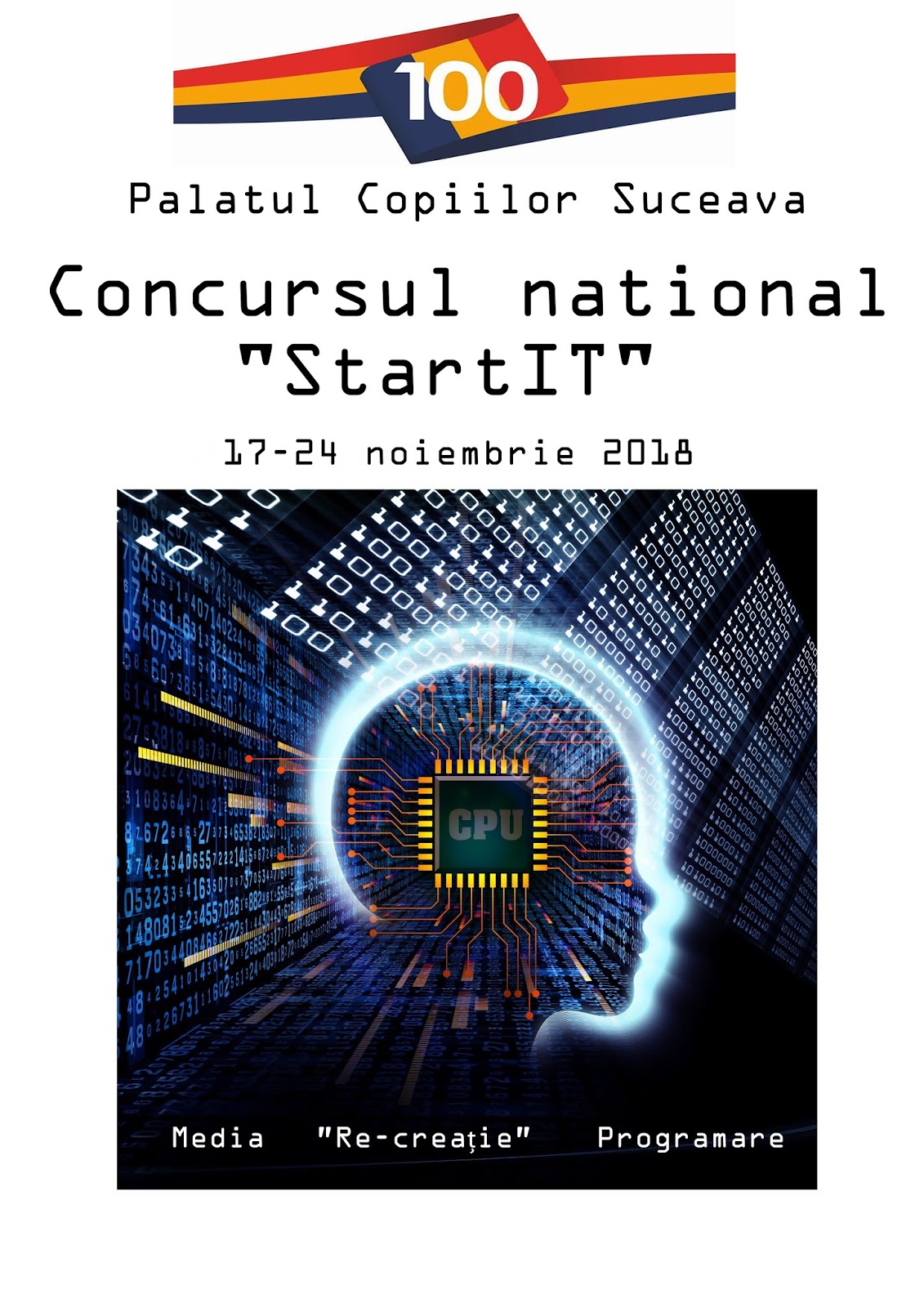 Cercul de informatica: Concursul Naţional de Informatică "StartIT"