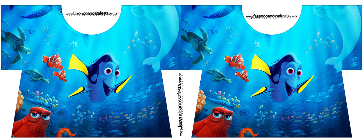 Dory Printable Editable Invitations