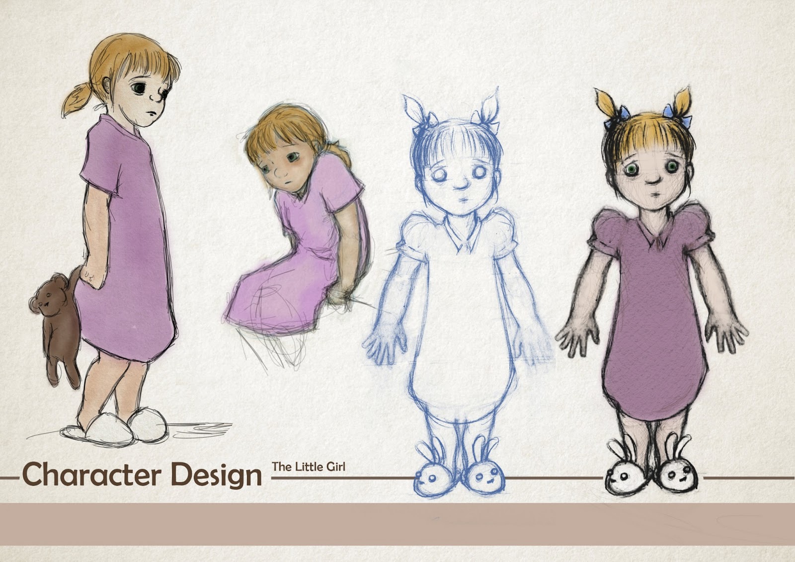 Final Film: Character design sheets