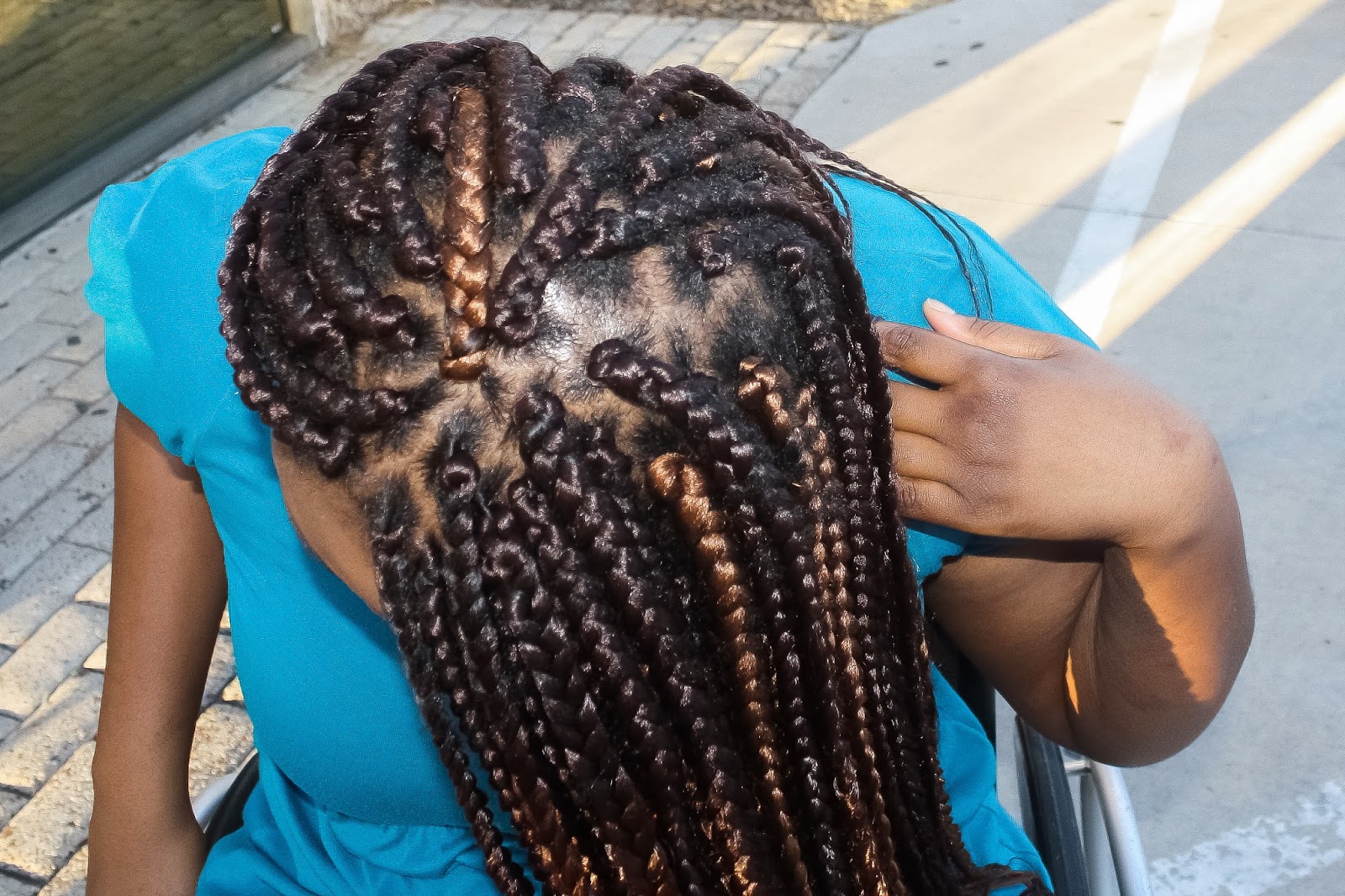DIY Box Braids I Did with Xpression Braiding Hair - Tips Included [Lizzy O]