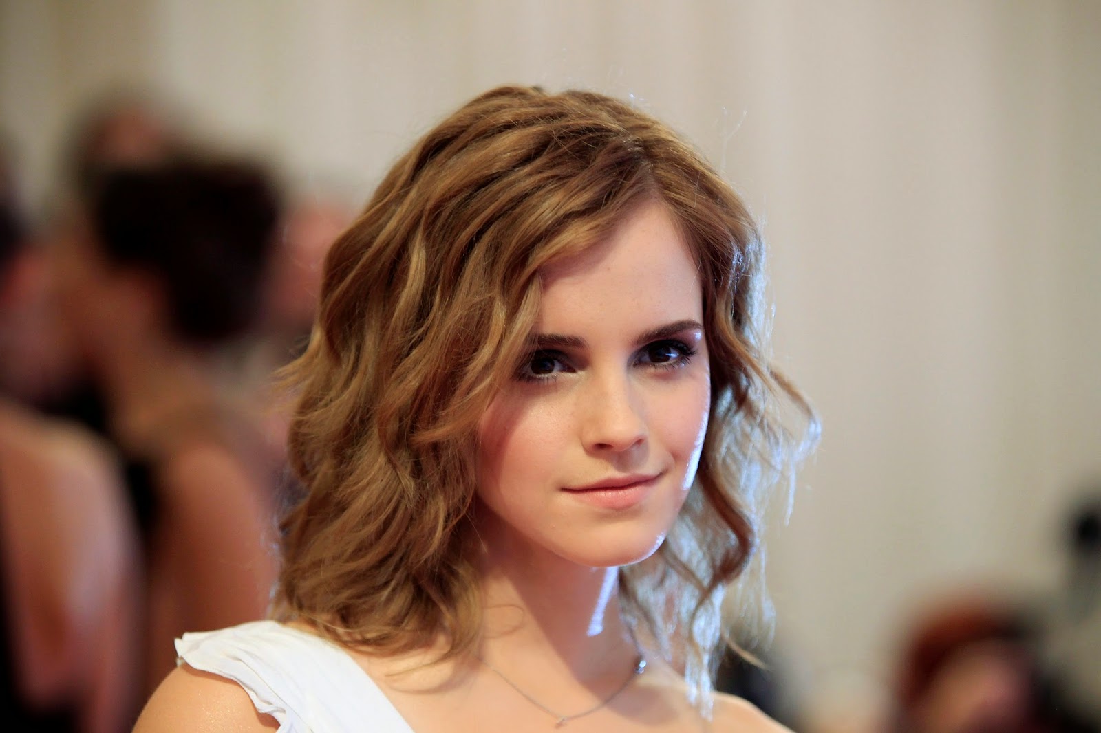 Emma Watson Cute Smile Latest HD Photographs of 2015